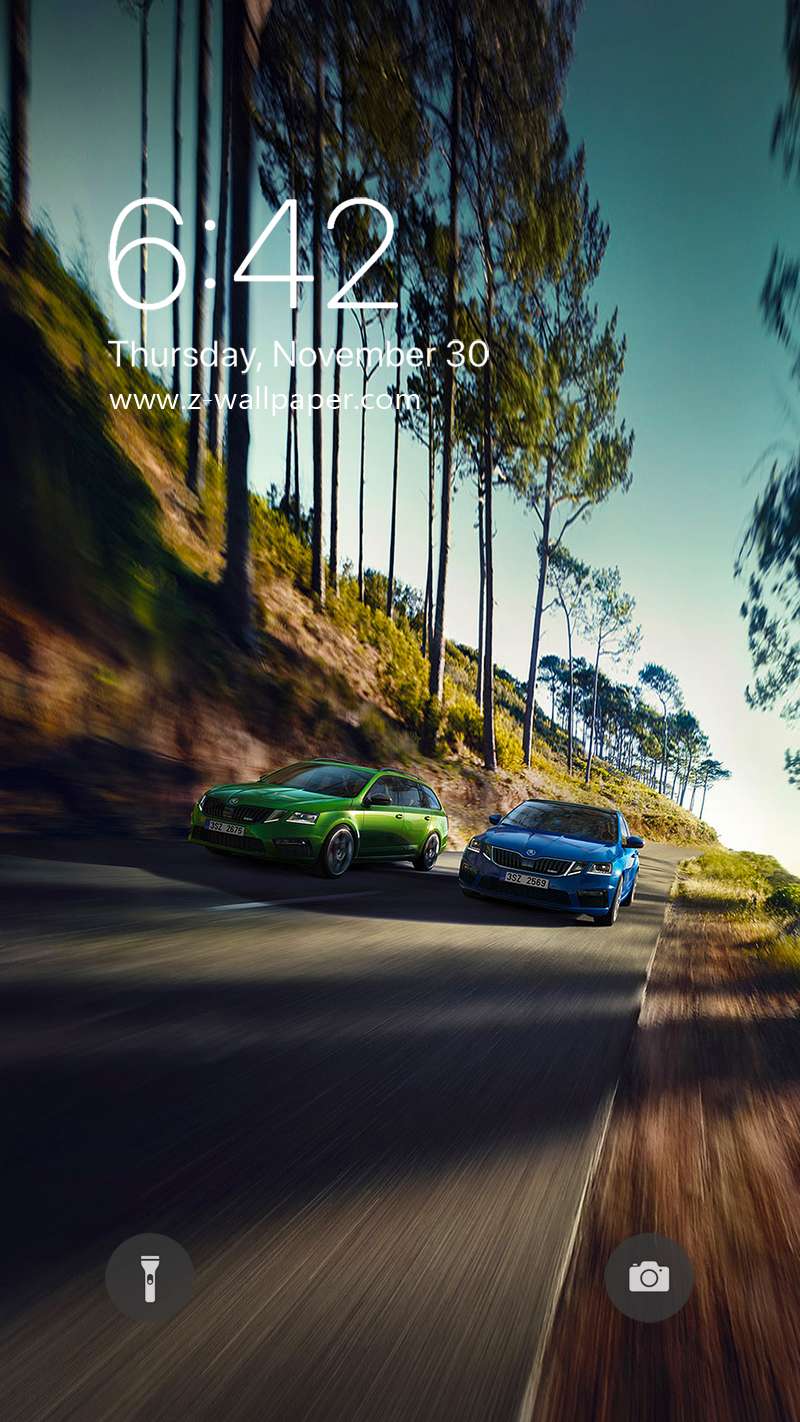 Skoda Octavia Car Mobile Phone Wallpapers Z Wallpaper